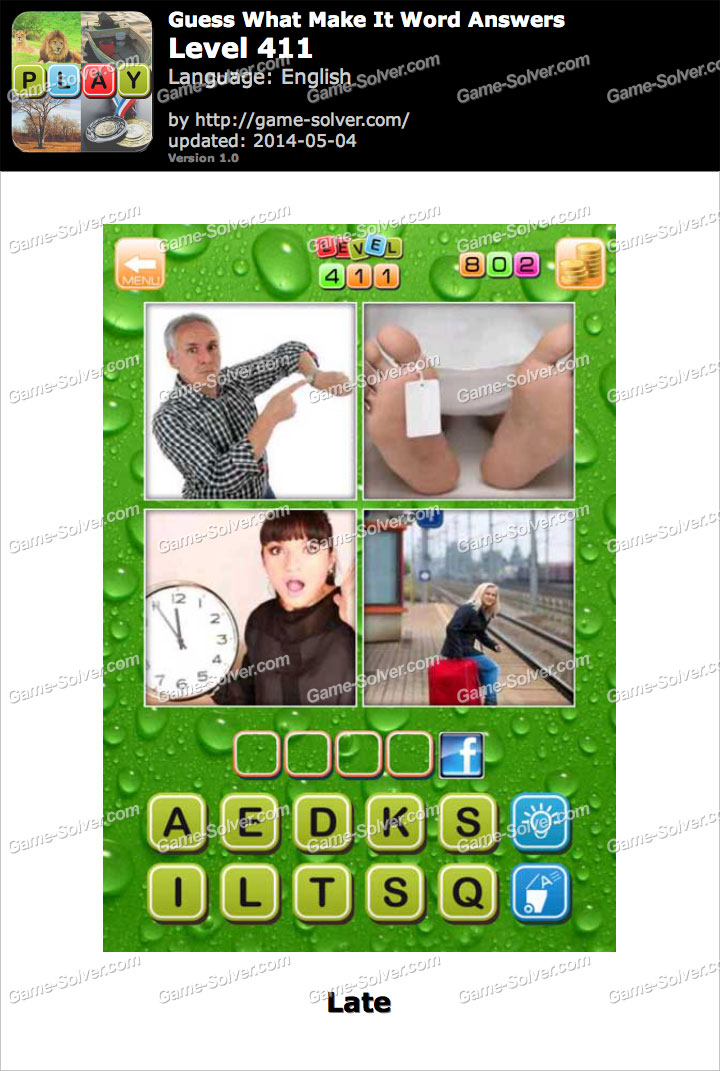 Guess What Make It Word Level 411 • Game Solver