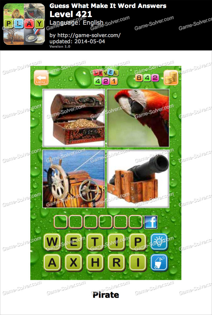 Guess What Make It Word Level 421 • Game Solver