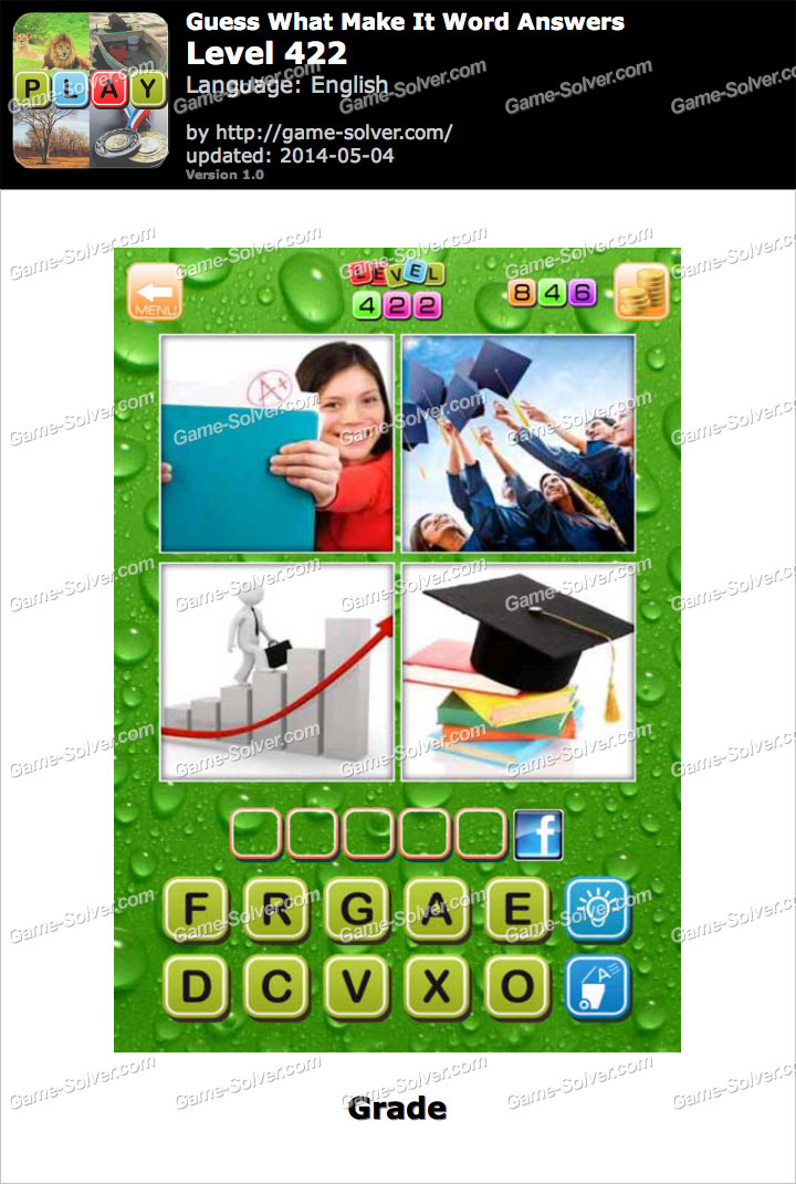 Guess What Make It Word Level 422 • Game Solver