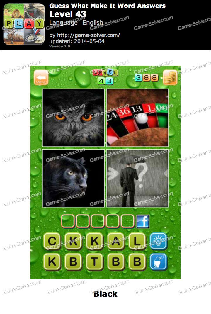 Guess What Make It Word Level 43 • Game Solver