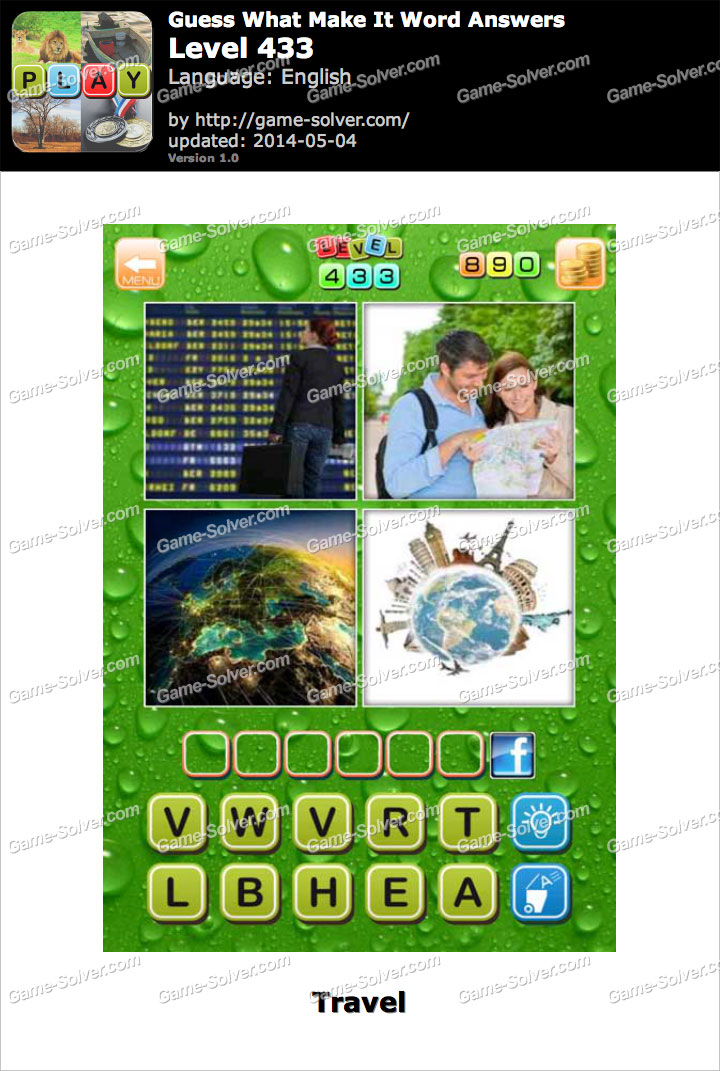 Guess What Make It Word Level 433 • Game Solver