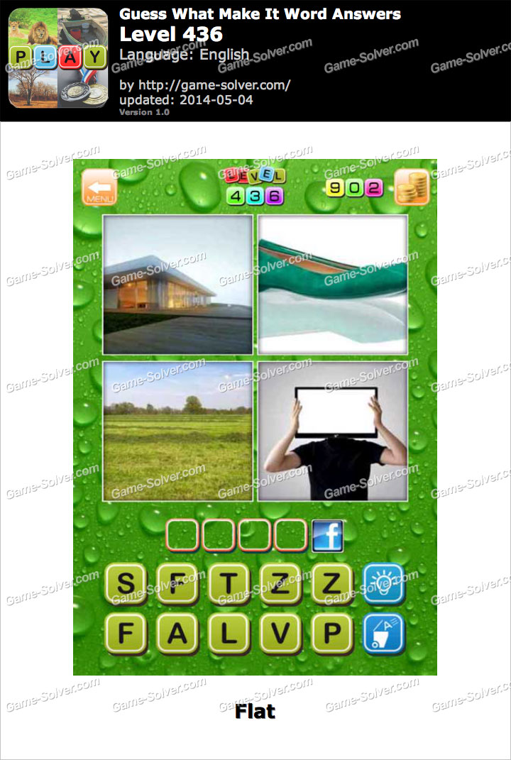 Guess What Make It Word Level 436 • Game Solver