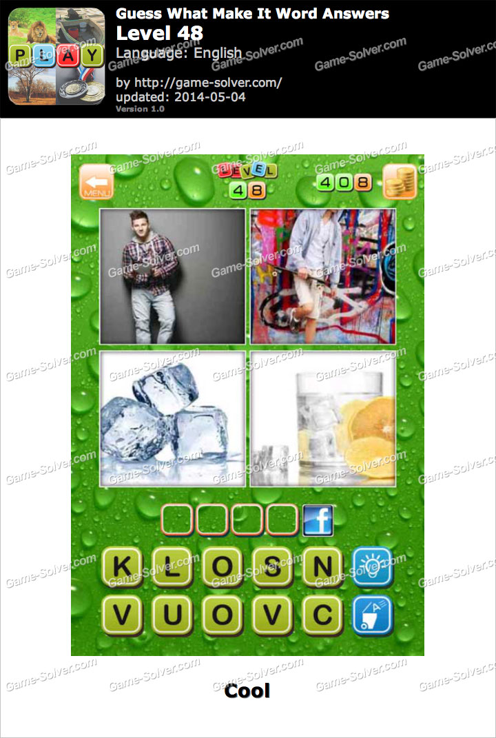 Guess What Make It Word Level 48 • Game Solver