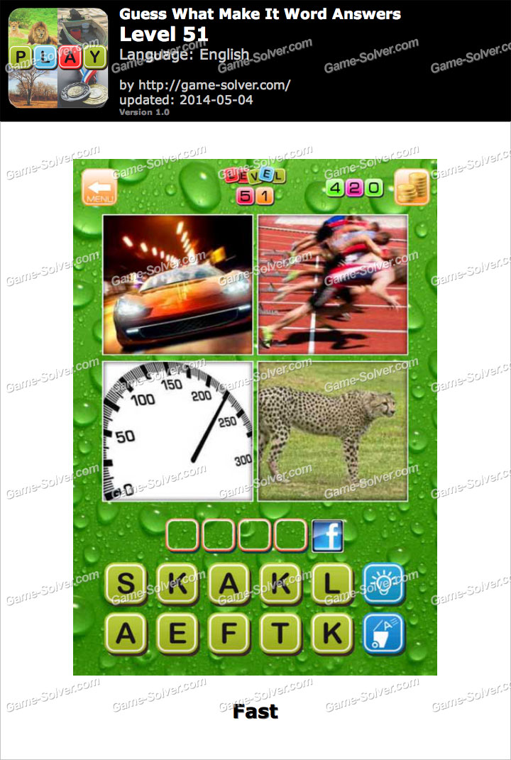 Guess What Make It Word Level 51 • Game Solver