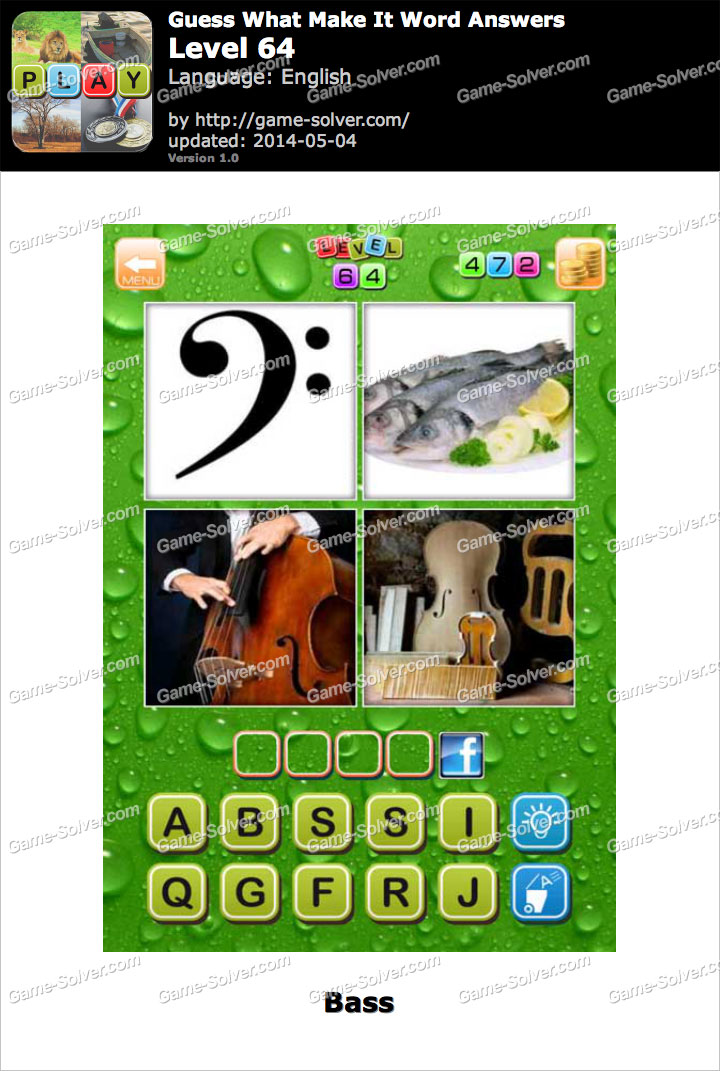 Guess What Make It Word Level 64 • Game Solver