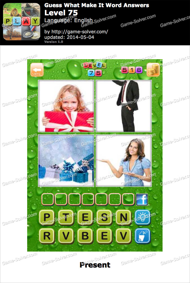 Guess What Make It Word Level 75 • Game Solver