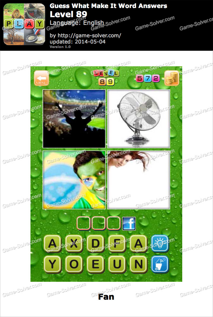 Guess What Make It Word Level 89 • Game Solver