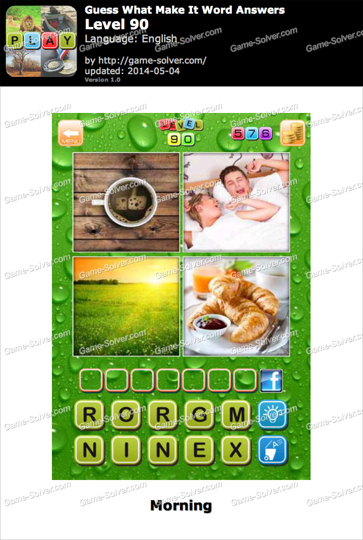Guess What Make It Word Level 90 • Game Solver