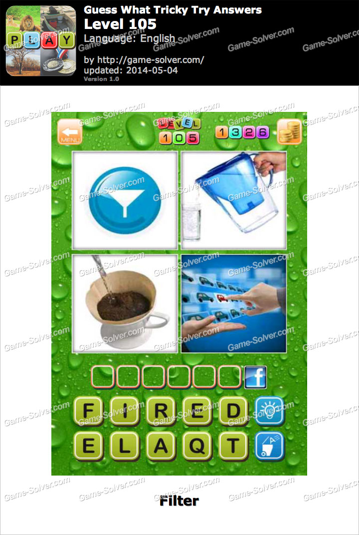 Guess What Tricky Try Level 105 • Game Solver