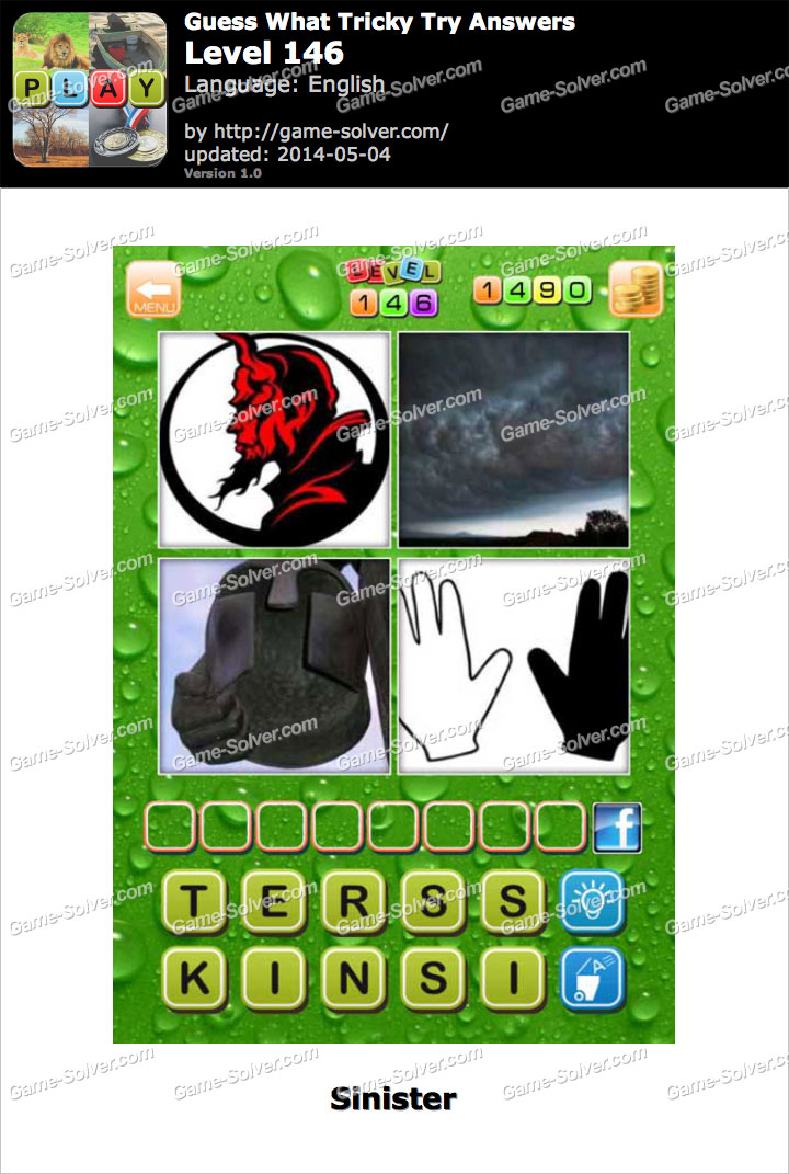 Guess What Tricky Try Level 146 • Game Solver