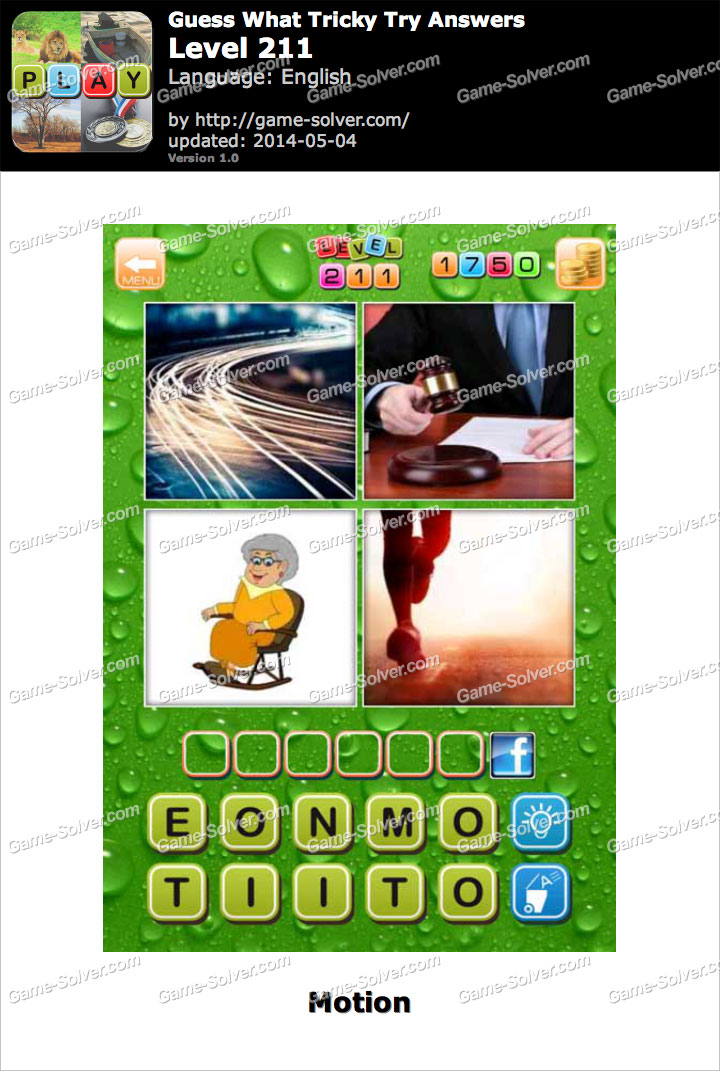 Guess What Tricky Try Level 211 • Game Solver