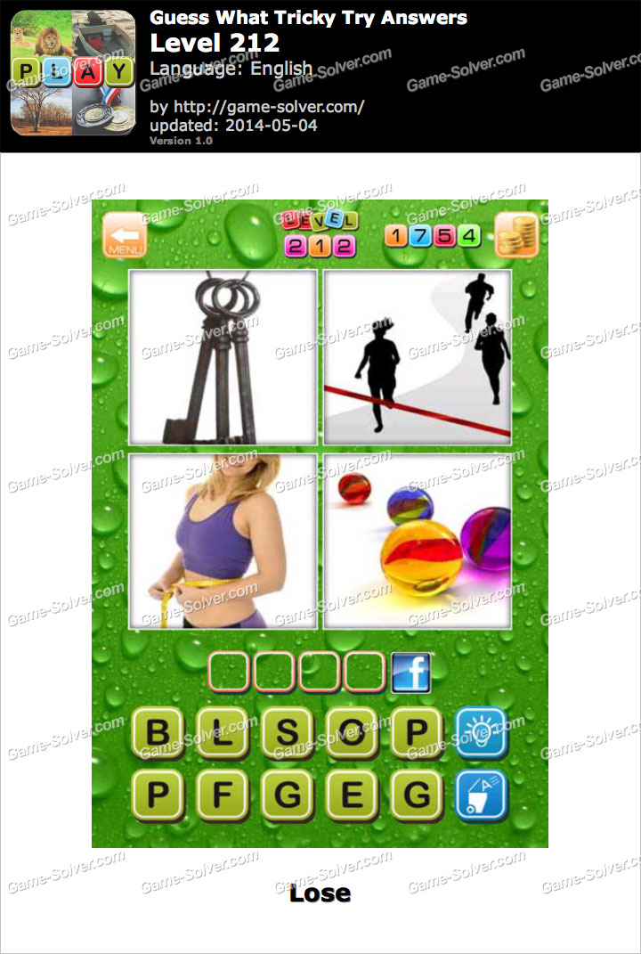 Guess What Tricky Try Level 212 Game Solver