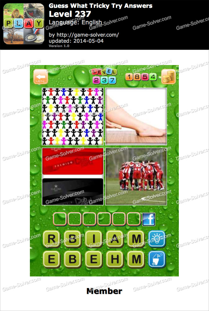 Guess What Tricky Try Level 237 • Game Solver