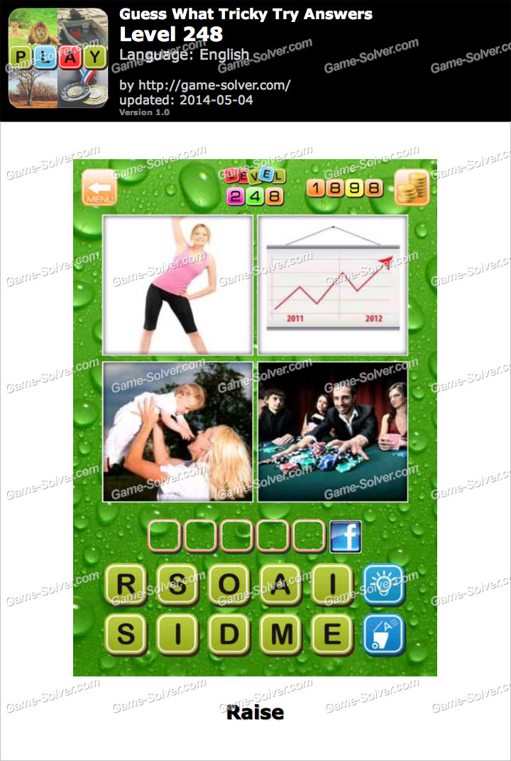Guess What Tricky Try Level 248 • Game Solver