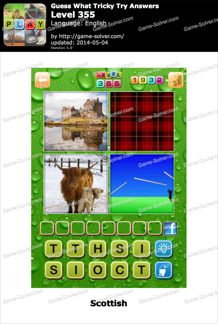 Guess What Tricky Try Level 355 • Game Solver
