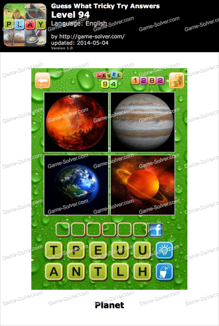 Guess What Tricky Try Level 94 • Game Solver