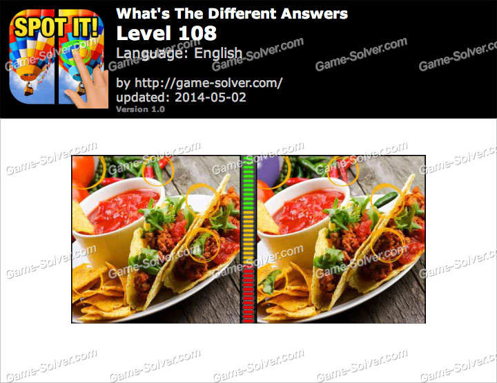 What's The Difference Level 108 • Game Solver