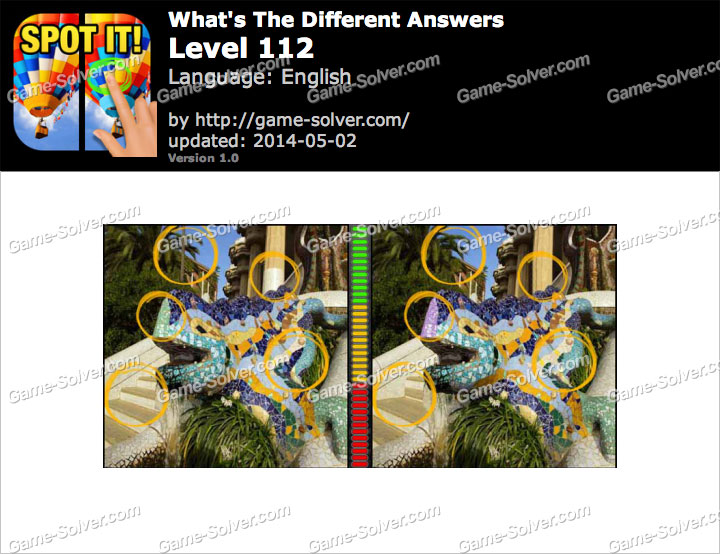 What's The Difference Level 112 • Game Solver