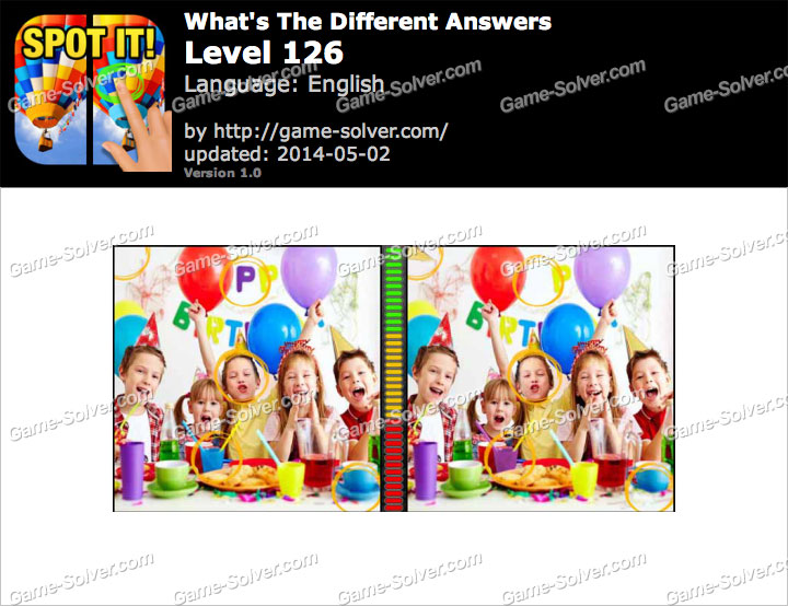 What's The Difference Level 126 • Game Solver