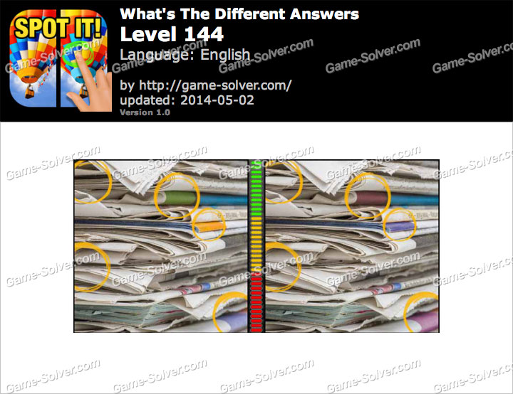 What's The Difference Level 144 • Game Solver