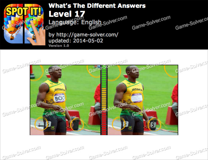 What's The Difference Level 17 • Game Solver