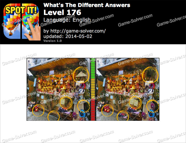 What's The Difference Level 176 • Game Solver