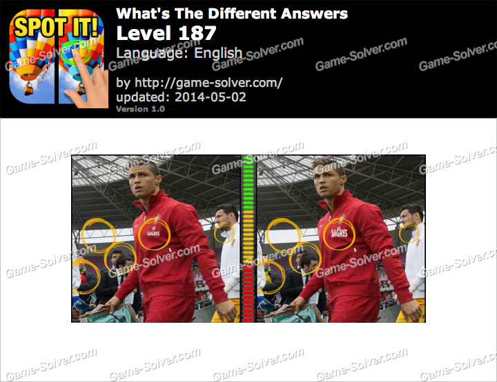What's The Difference Level 187 • Game Solver