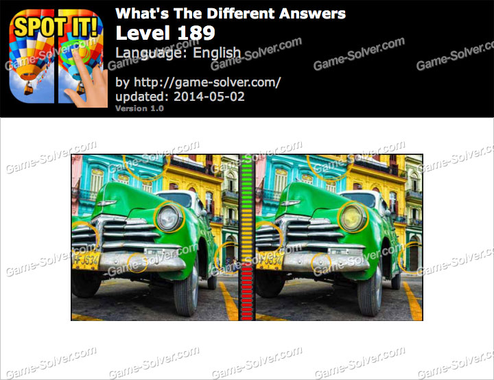 What's The Difference Level 189 • Game Solver