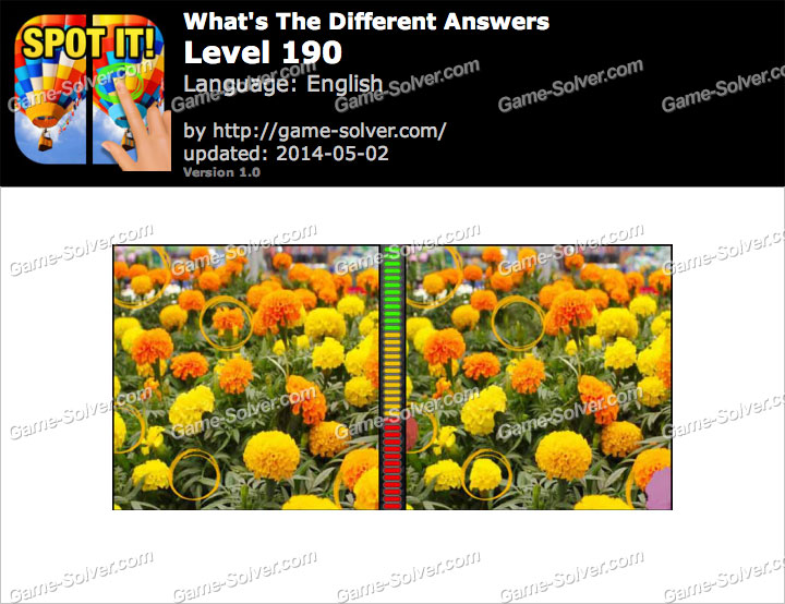 What's The Difference Level 190 • Game Solver