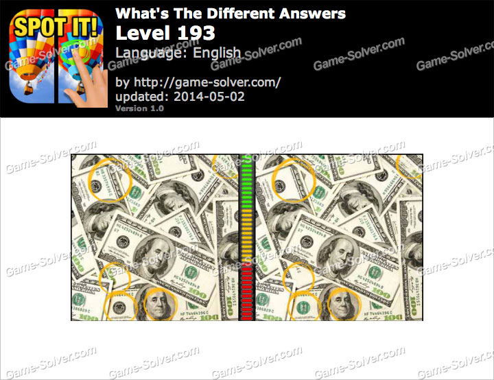 What's The Difference Level 193 • Game Solver