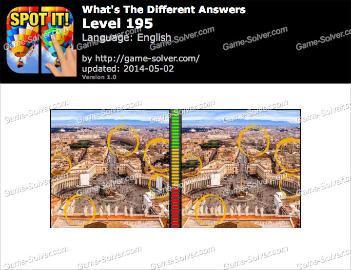 What's The Difference Level 195 • Game Solver
