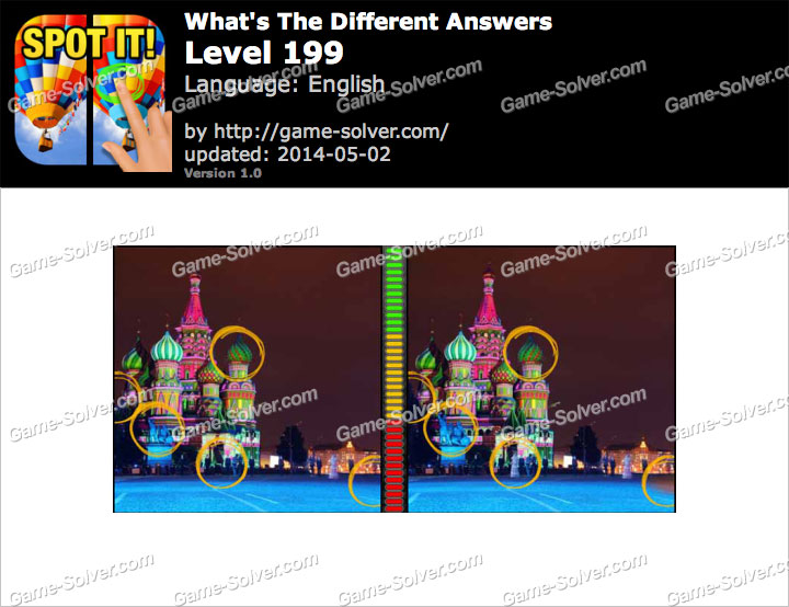 What's The Difference Level 199 • Game Solver