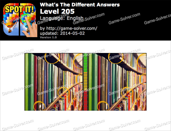 What's The Difference Level 205 • Game Solver