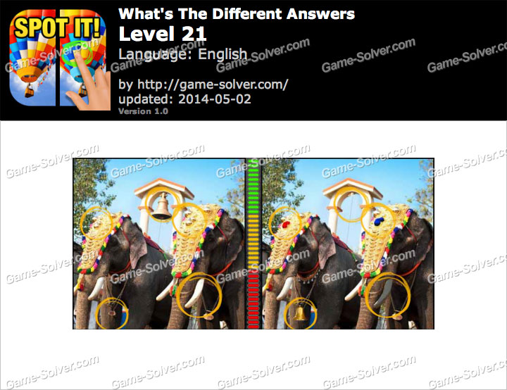 What's The Difference Level 21 • Game Solver