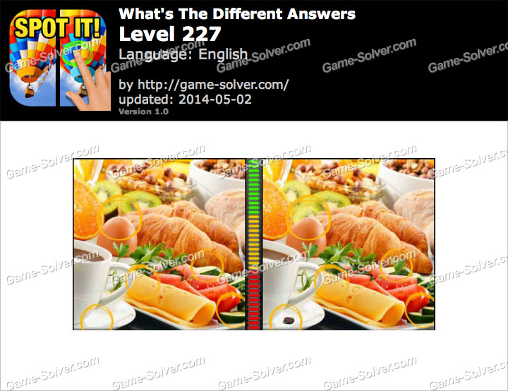 What's The Difference Level 227 • Game Solver