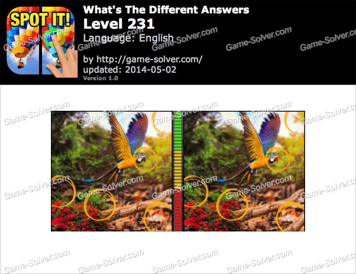 What's The Difference Level 231 • Game Solver