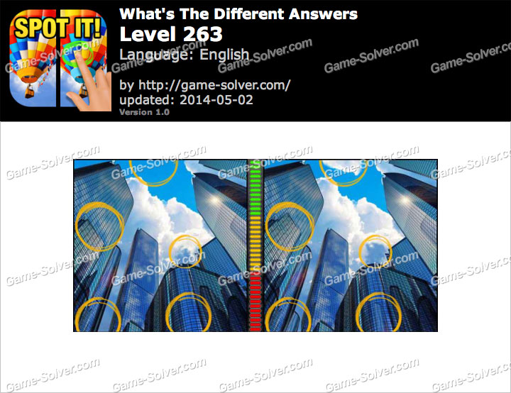 What's The Difference Level 263 • Game Solver