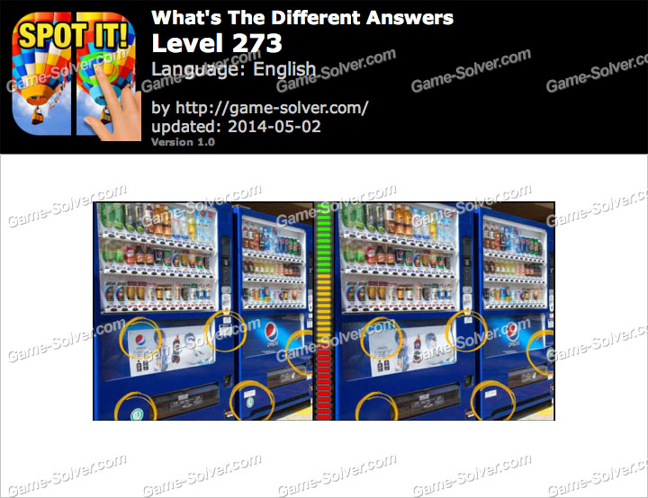 What's The Difference Level 273 • Game Solver