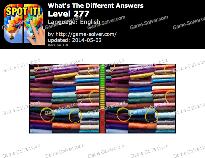 What's The Difference Level 277 • Game Solver