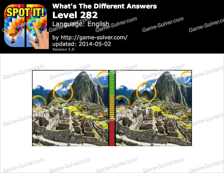 What's The Difference Level 282 • Game Solver