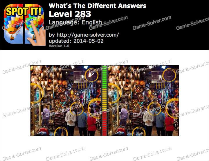 What's The Difference Level 283 • Game Solver