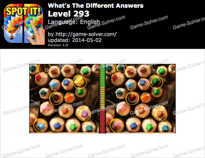What's The Difference Level 293 • Game Solver