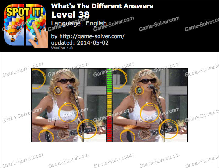 What's The Difference Level 38 • Game Solver