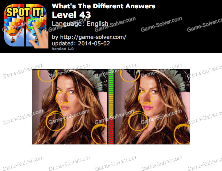 What's The Difference Level 43 • Game Solver