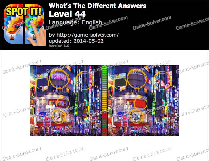 What's The Difference Level 44 • Game Solver