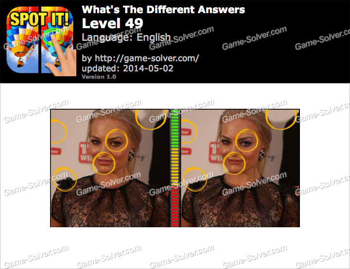 What's The Difference Level 49 • Game Solver