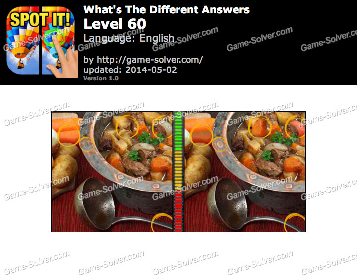 What's The Difference Level 60 • Game Solver