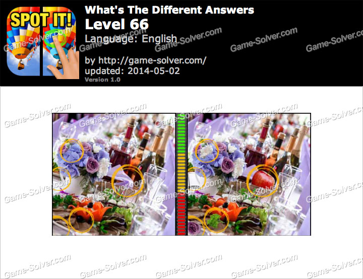 What's The Difference Level 66 • Game Solver
