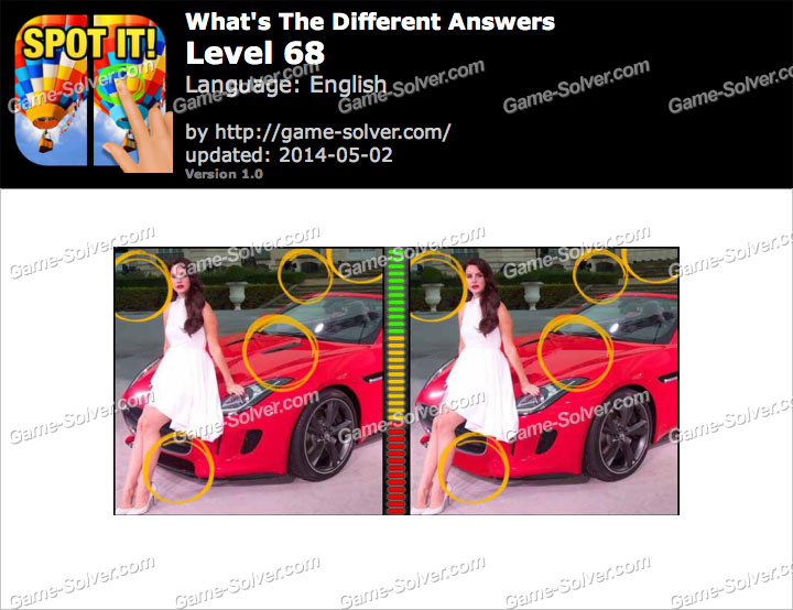 What's The Difference Level 68 • Game Solver
