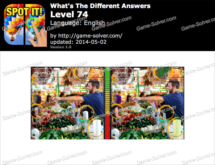 What's The Difference Level 74 • Game Solver